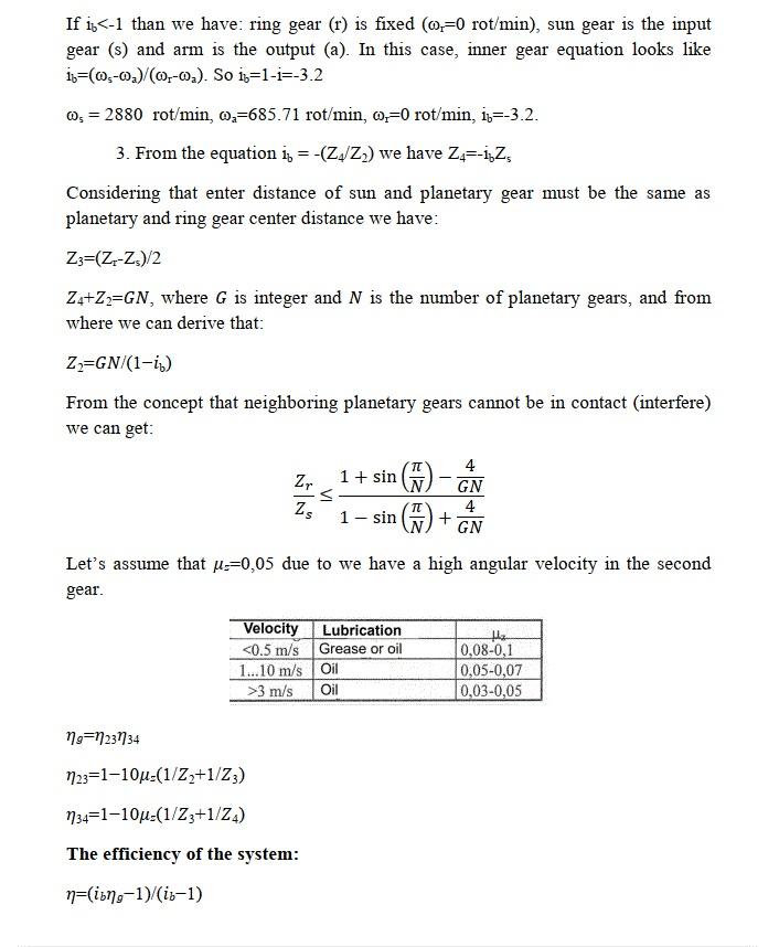 Solved Design the kinematic properties of planetary gear | Chegg.com
