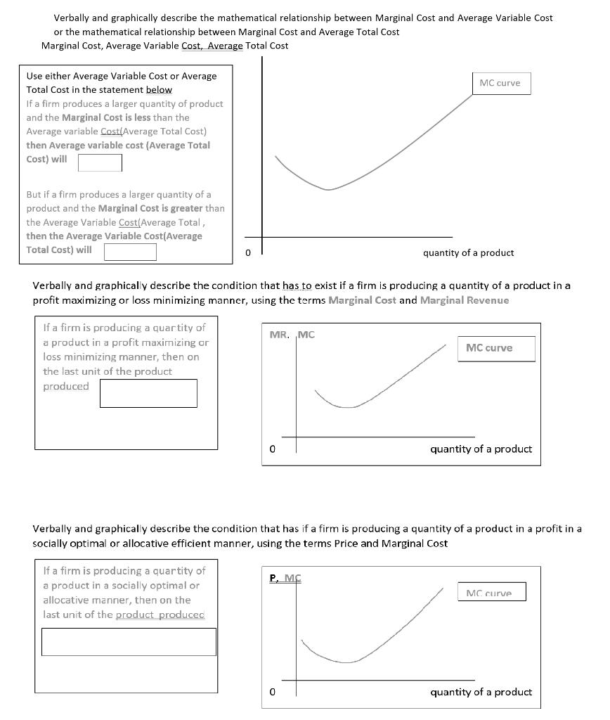 Solved Verbally and graphically describe the mathematical | Chegg.com