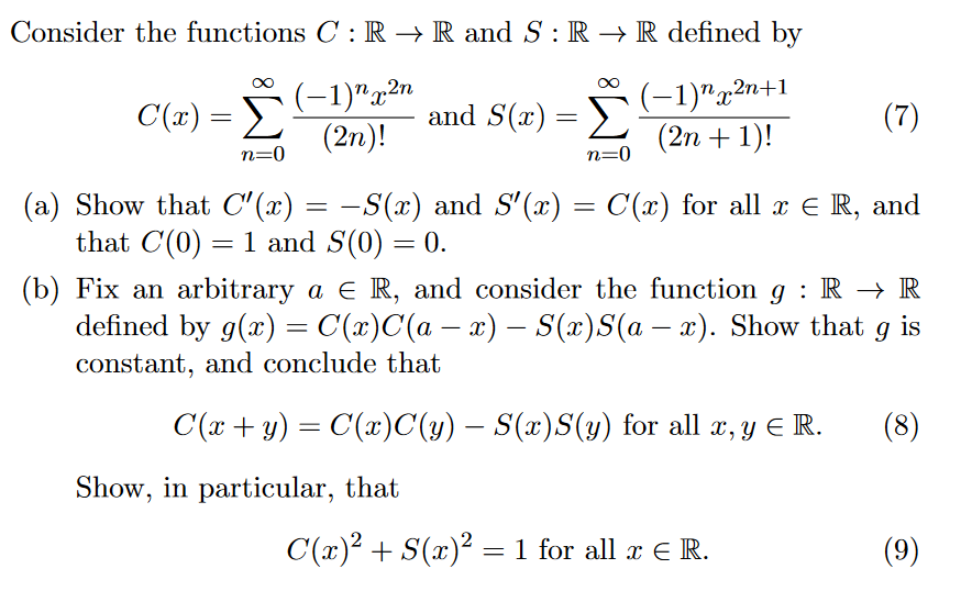 Solved Assume all parts of a) are true and then answer b) | Chegg.com