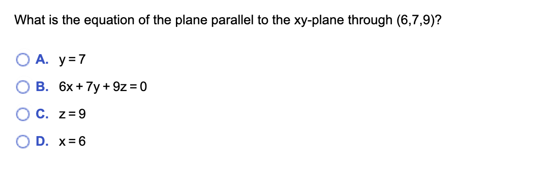 Solved What is the equation of the plane parallel to the | Chegg.com
