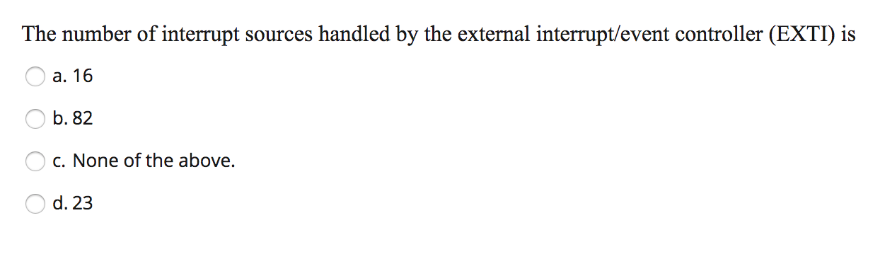 Solved The system timer SysTick of an ARM Cortex-M4 | Chegg.com
