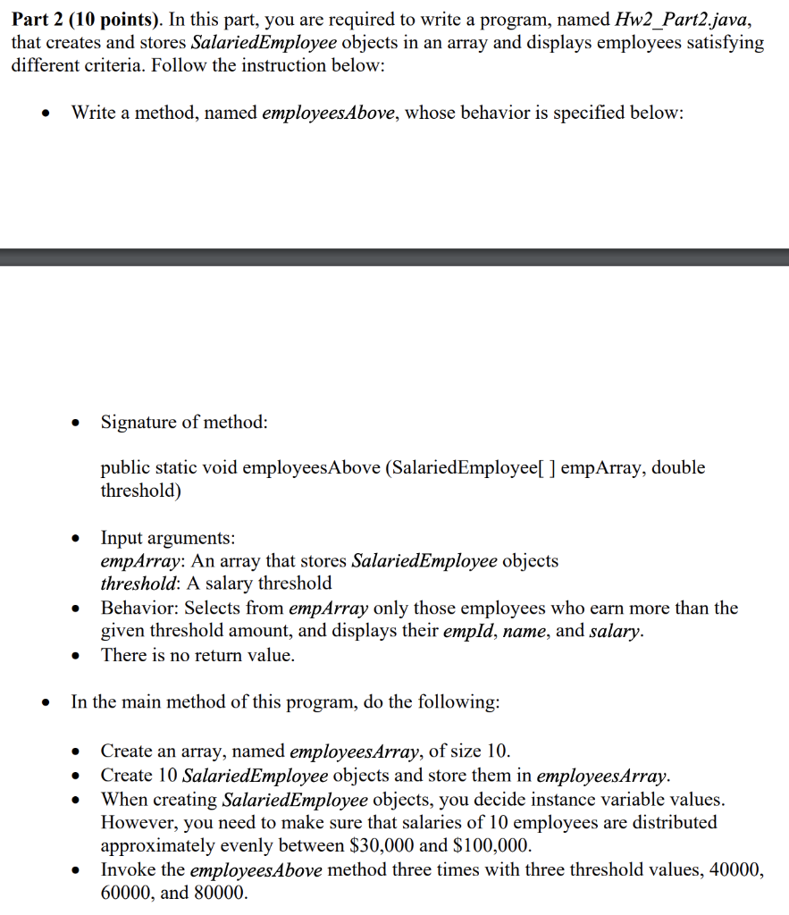 Solved Part 1 (10 points). In this part, you are required to | Chegg.com
