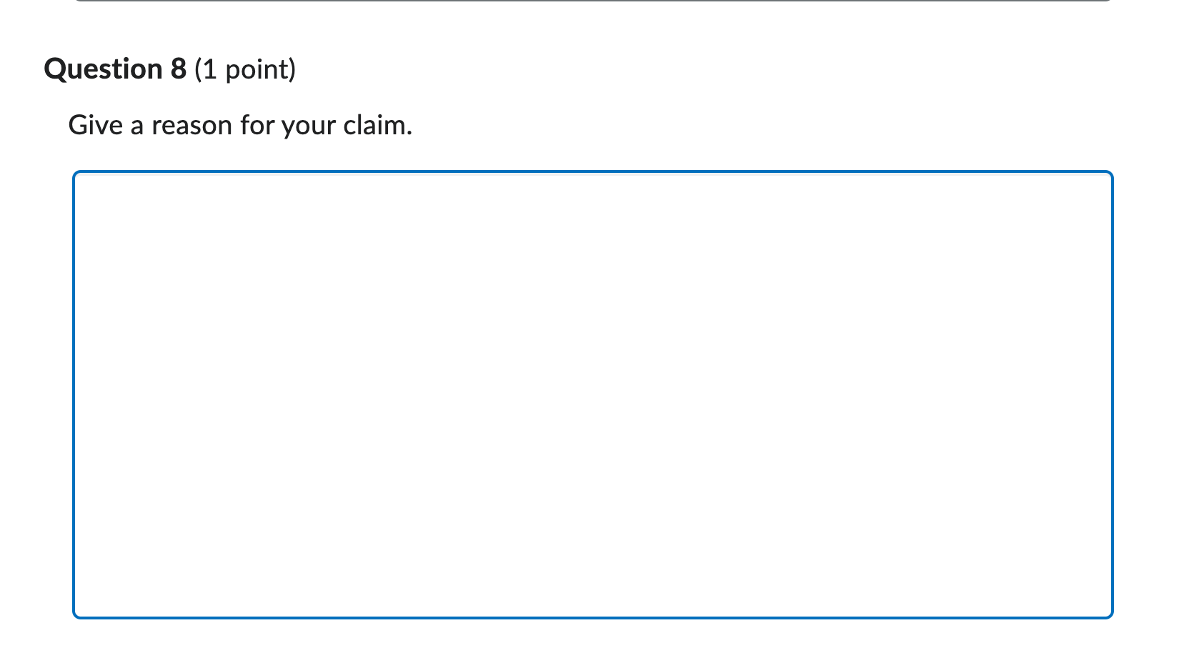 Solved Question 6 (2 points) Provide two pieces of evidence | Chegg.com
