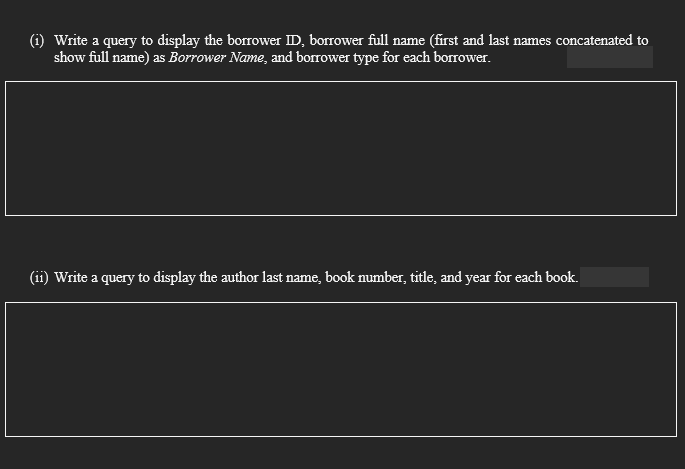 Solved Could you please answer a few basic SQL queries | Chegg.com