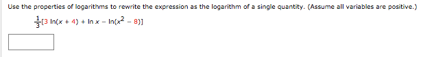 Solved Use The Properties Of Logarithms To Rewrite The Chegg solved-use-the-properties-of-logarithms-to-rewrite-the-chegg