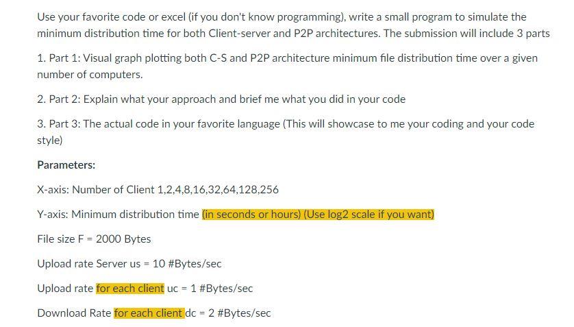 Use your favorite code or excel (if you don't know | Chegg.com