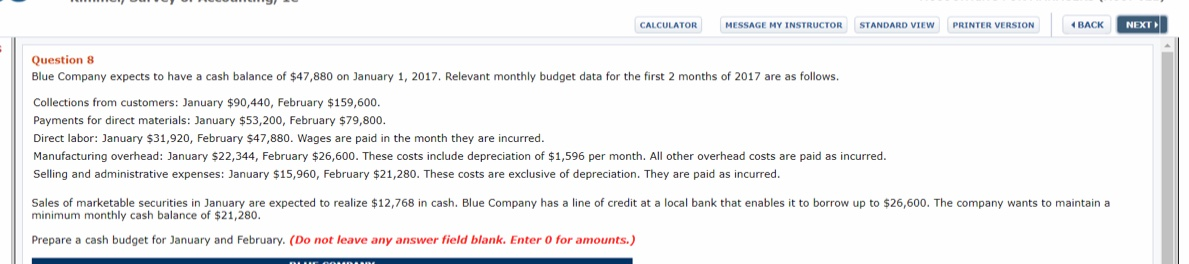 Solved CALCULATOR MESSAGE MY INSTRUCTOR STANDARD VIEW | Chegg.com