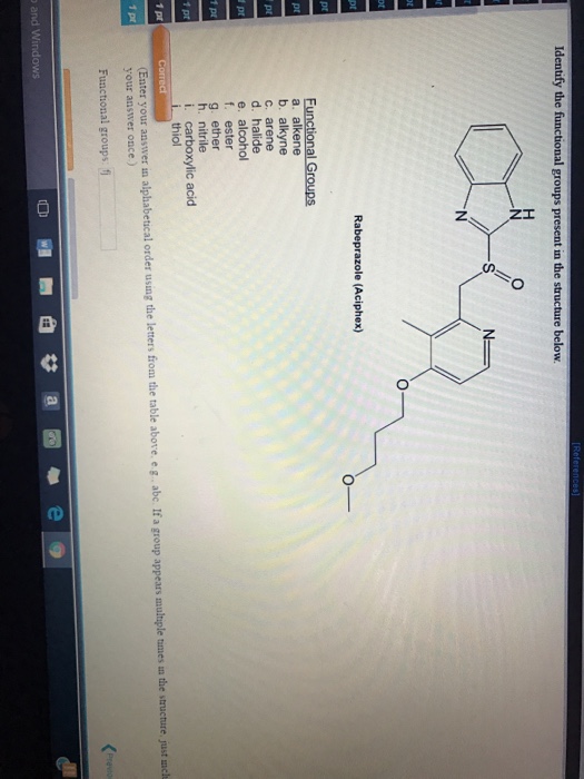 Solved Identify the functional groups present in the | Chegg.com Solved Identify the functional groups present in the | Chegg.com