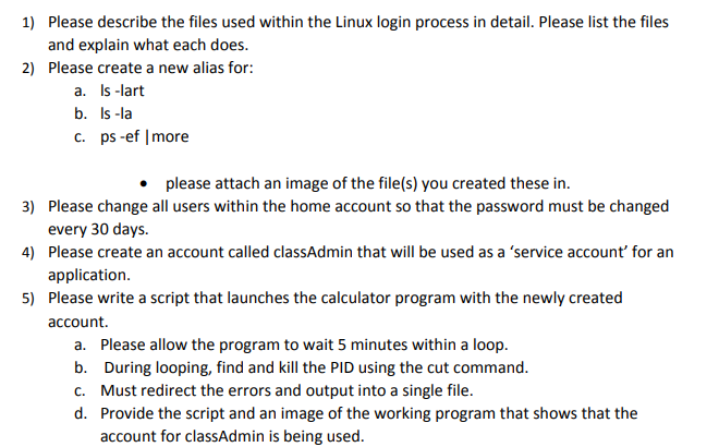 Solved The System is Ubuntu, or a similar Linux | Chegg.com