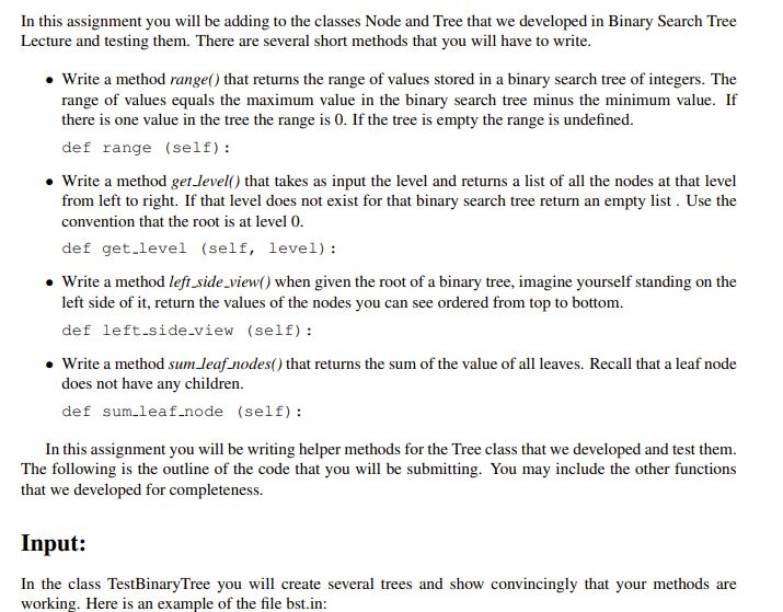 Solved PYTHON 3: PLEASE INCLUDE YOUR CODE WITH COMMENTS AND | Chegg.com