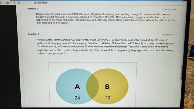 Solved Reggie, a recent graduates from GMUs Business | Chegg.com