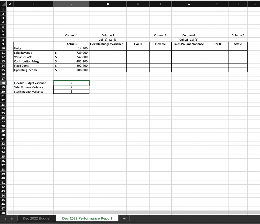 Solved Instructions In this week's Excel assignment, you | Chegg.com