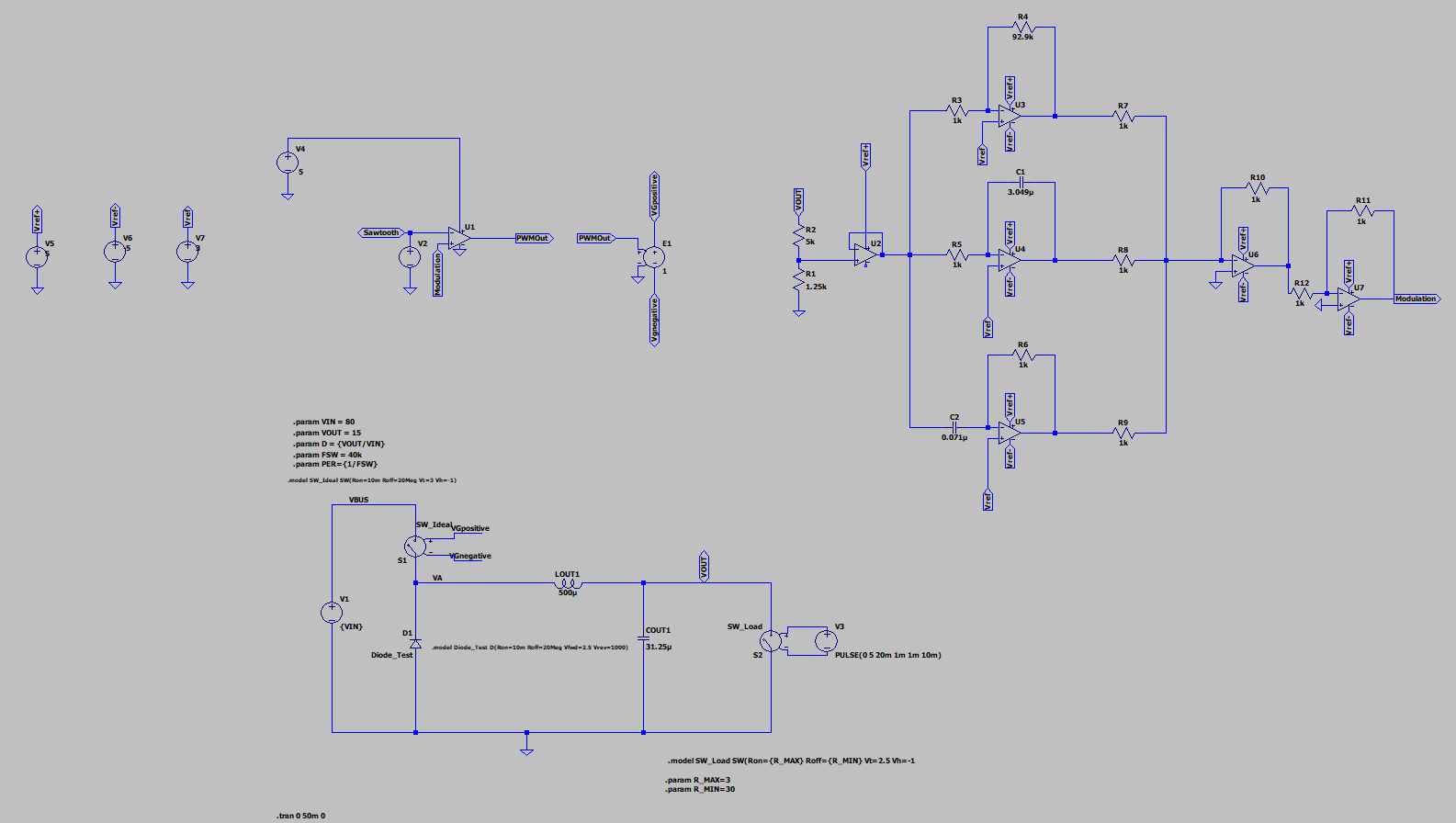 Solved Topic: Buck Converter Closed Loop Control and Current | Chegg.com