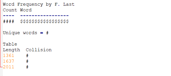 Solved IN JAVA. Write an application WordFrequency that will | Chegg.com