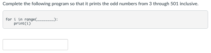 Solved Complete the following program so that it prints the | Chegg.com