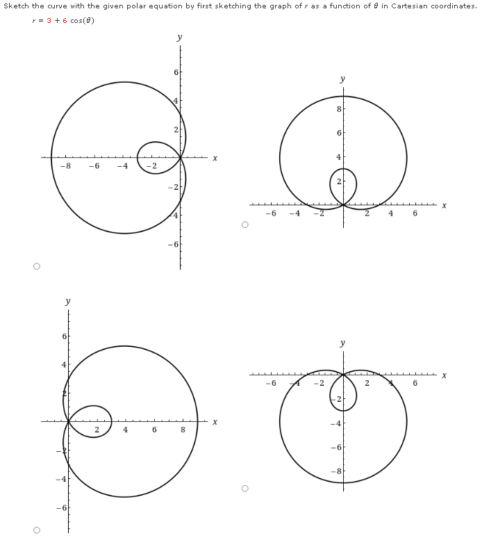 Solved Sketch the curve with the given polar equation by | Chegg.com