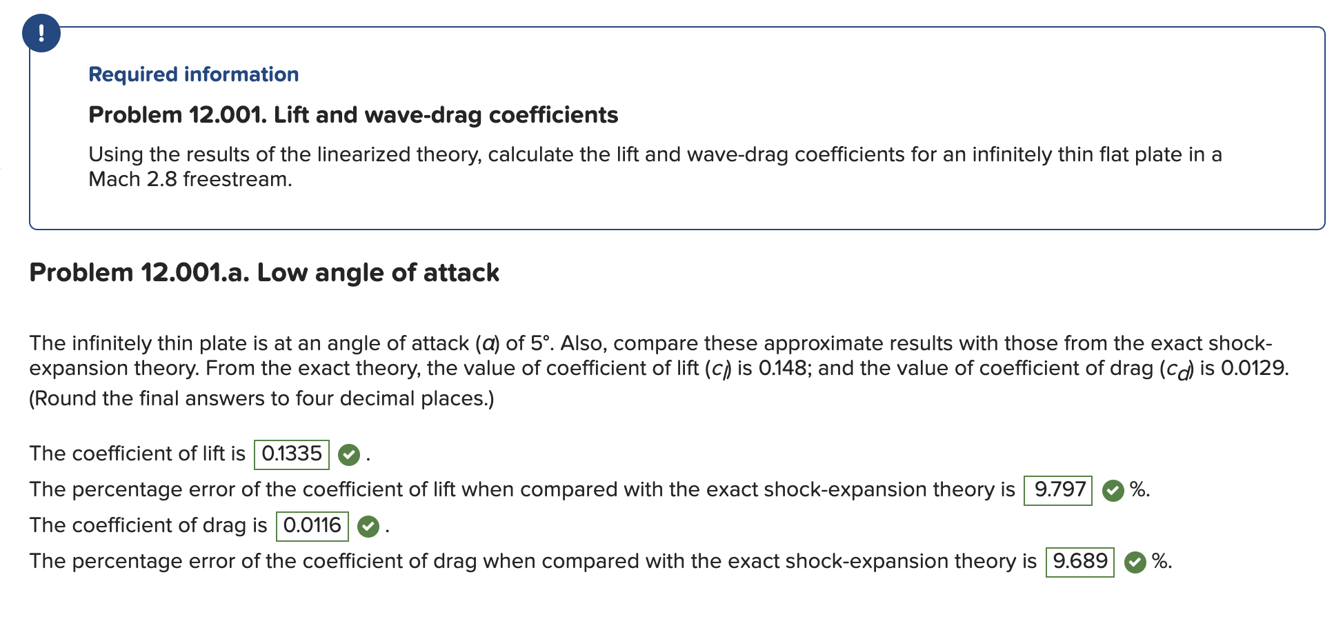 Solved After comparing the approximate results from the | Chegg.com