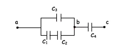 Solved In the circuit given below, C1=60\mu F, ﻿C2=20 \mu F, | Chegg.com