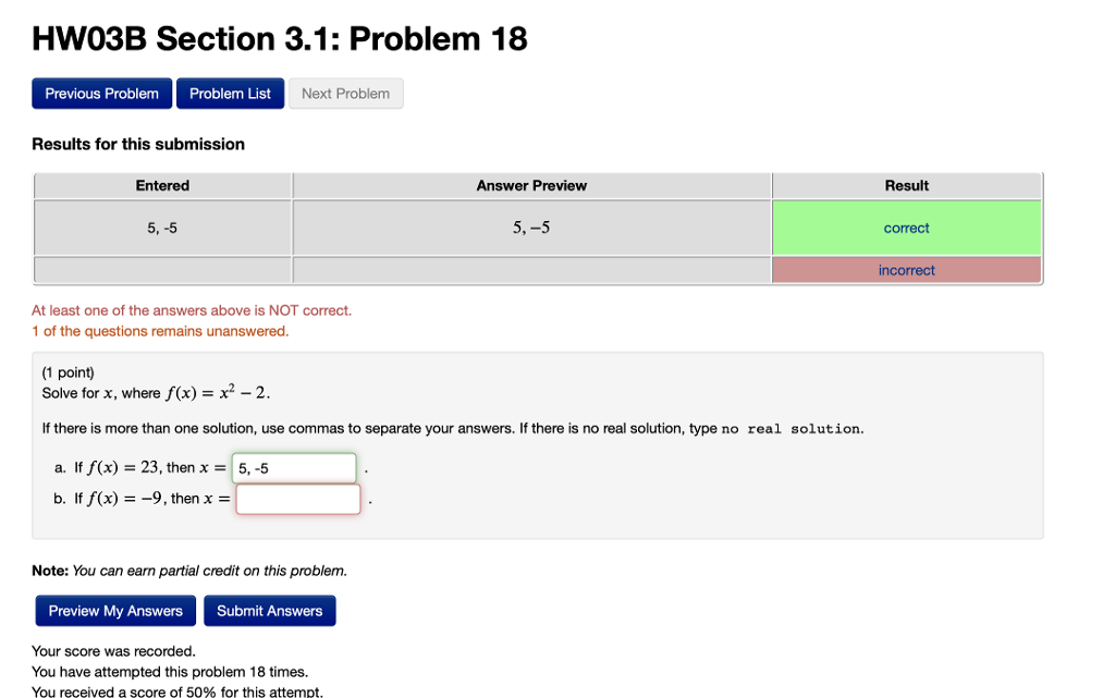 Solved Hw03b Section 3 1 Problem 18 Previous Problem Chegg