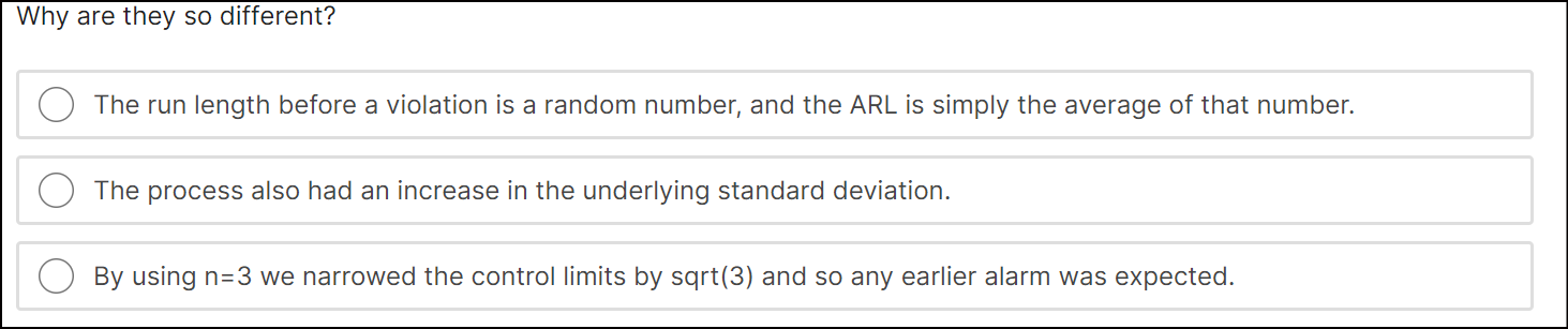 Solved The following control chart (based on these xbar | Chegg.com