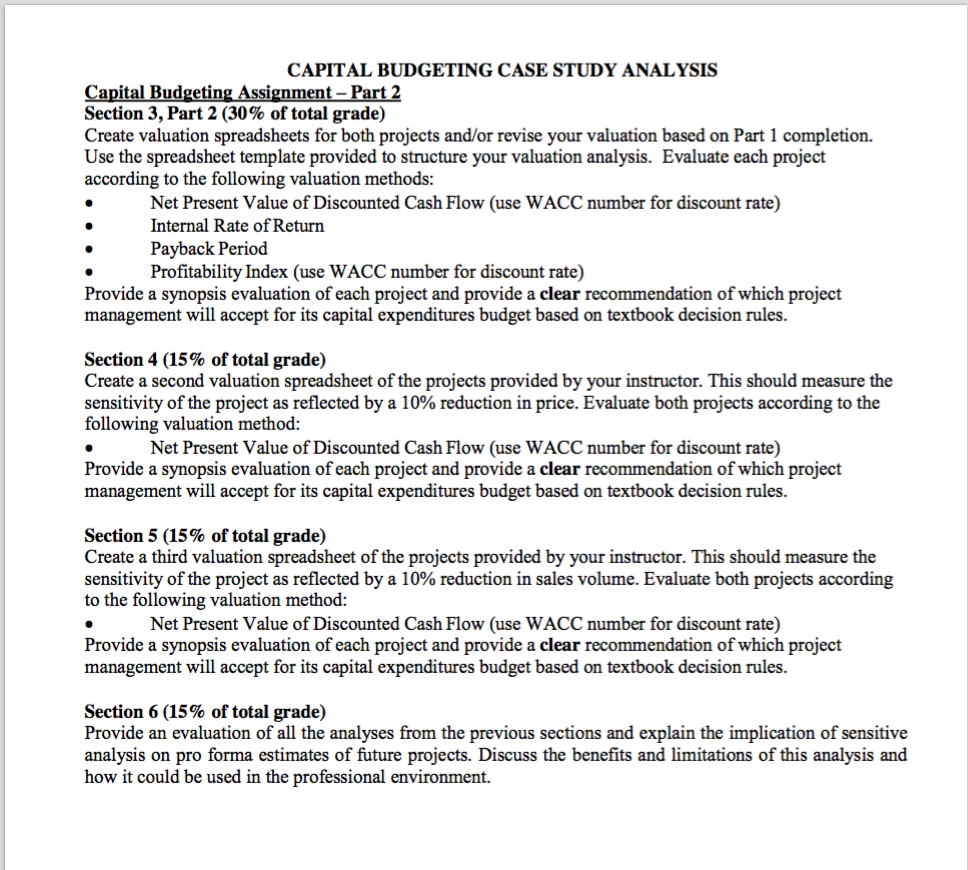 Solved CAPITAL BUDGETING CASE STUDY ANALYSIS ACME Inc Is A Chegg Solved CAPITAL BUDGETING CASE STUDY ANALYSIS ACME Inc Is A Chegg