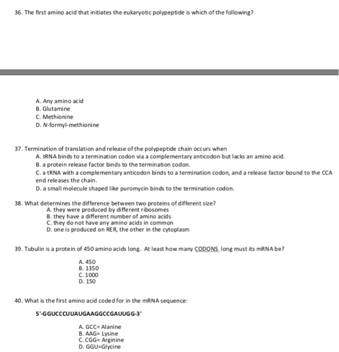 Solved 30. Which of the following enzymes is responsible for | Chegg.com