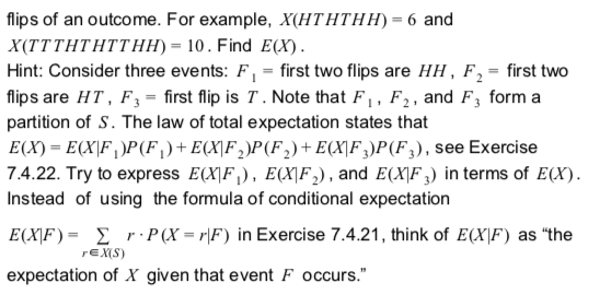 Solved Consider the experiment of keeping flipping a fair | Chegg.com