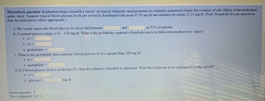 Solved Throwback question: In pharmacologic research a | Chegg.com