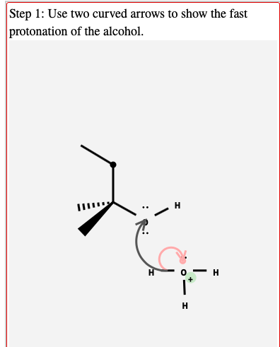Solved Complete the electron pushing mechanism for the E1 | Chegg.com