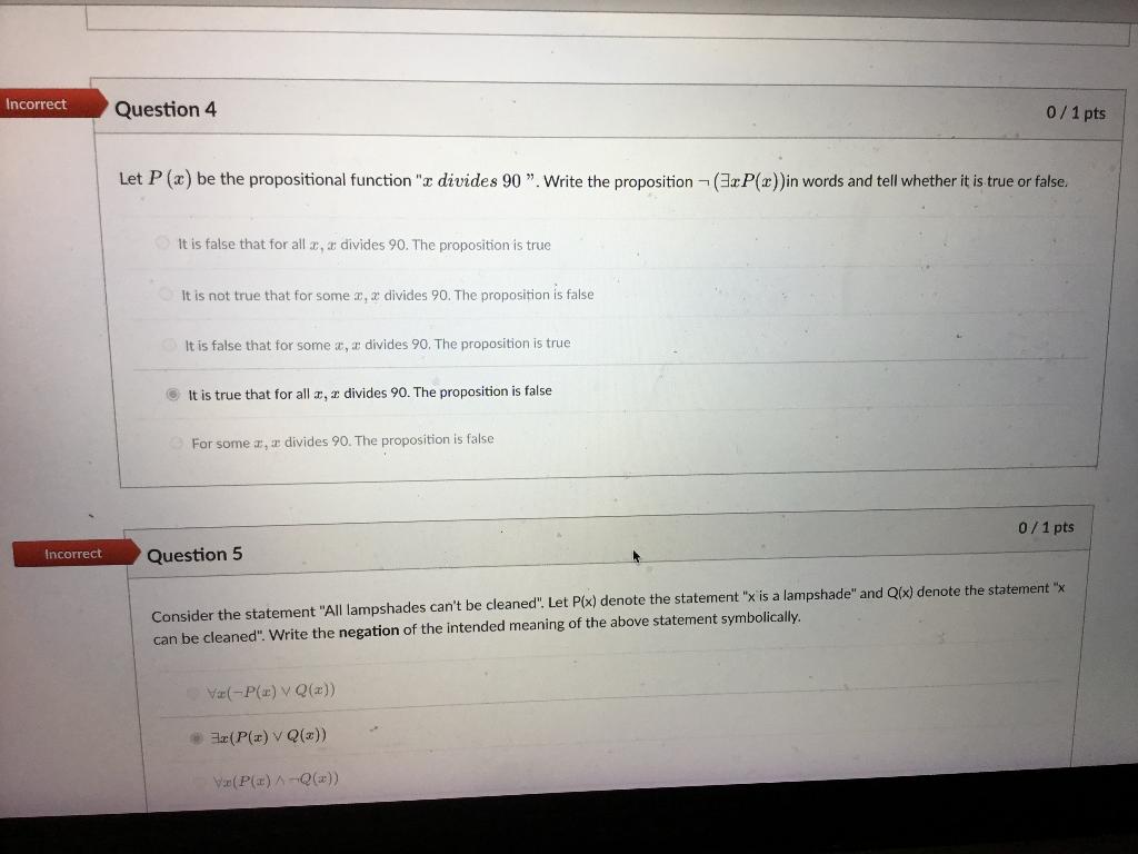 Solved Let P(x) be the propositional function " x divides | Chegg.com