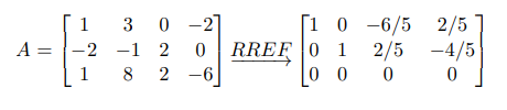 Solved Q5.) Find the column space, row space, null space, | Chegg.com