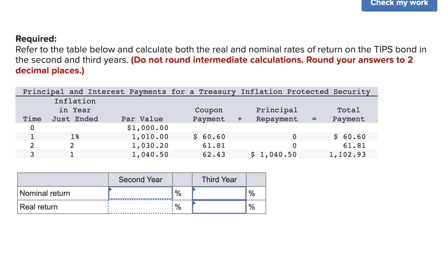 Solved Required: Refer to the table below and calculate both | Chegg.com
