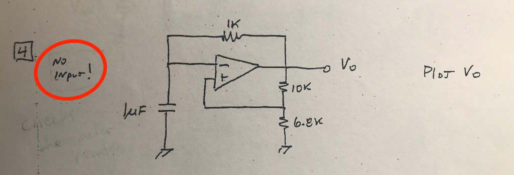 Solved Draw the output when there's no input applied to | Chegg.com