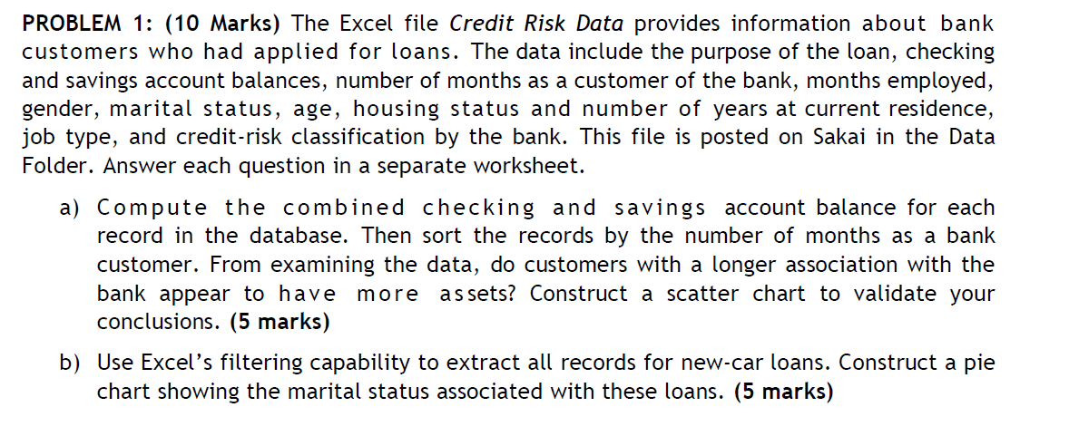 Solved give me the solution in excel | Chegg.com