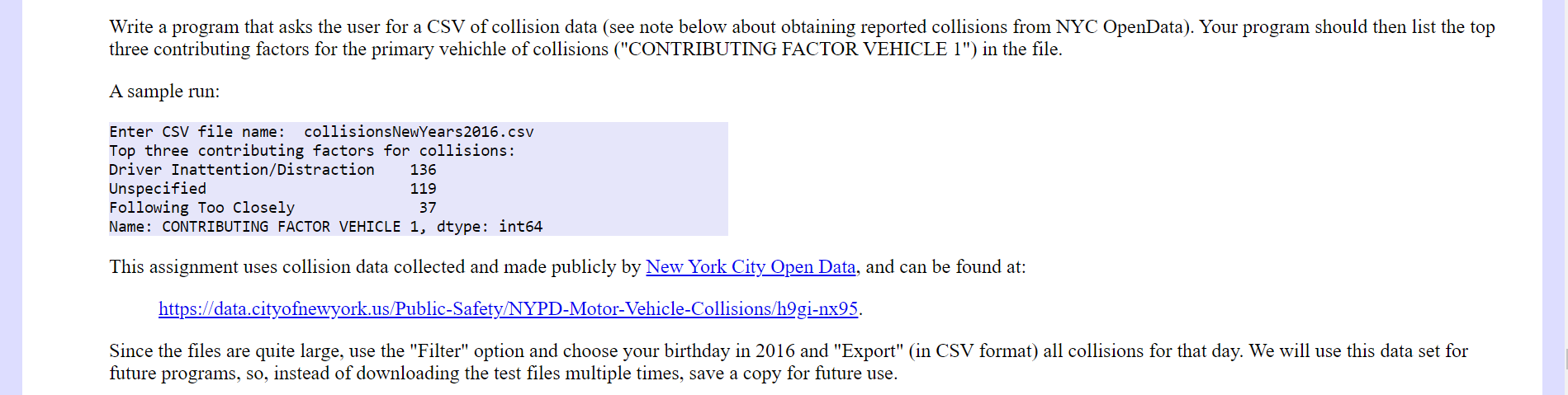Solved In Python | Chegg.com