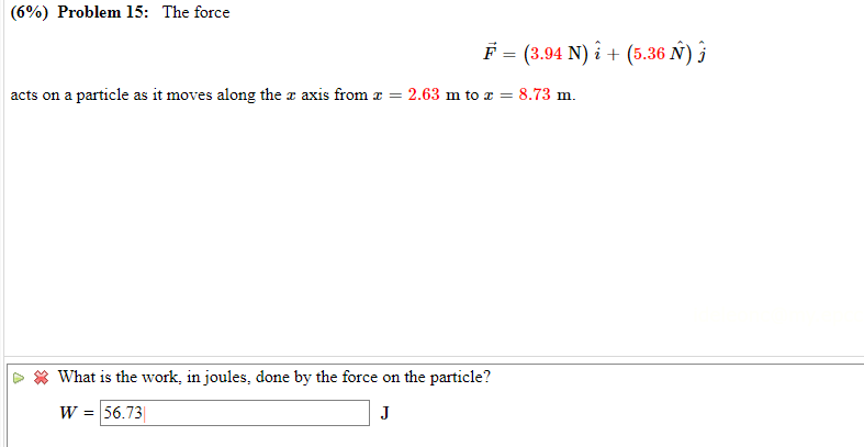 Solved (6\%) Problem 13: A block with mass m is released | Chegg.com
