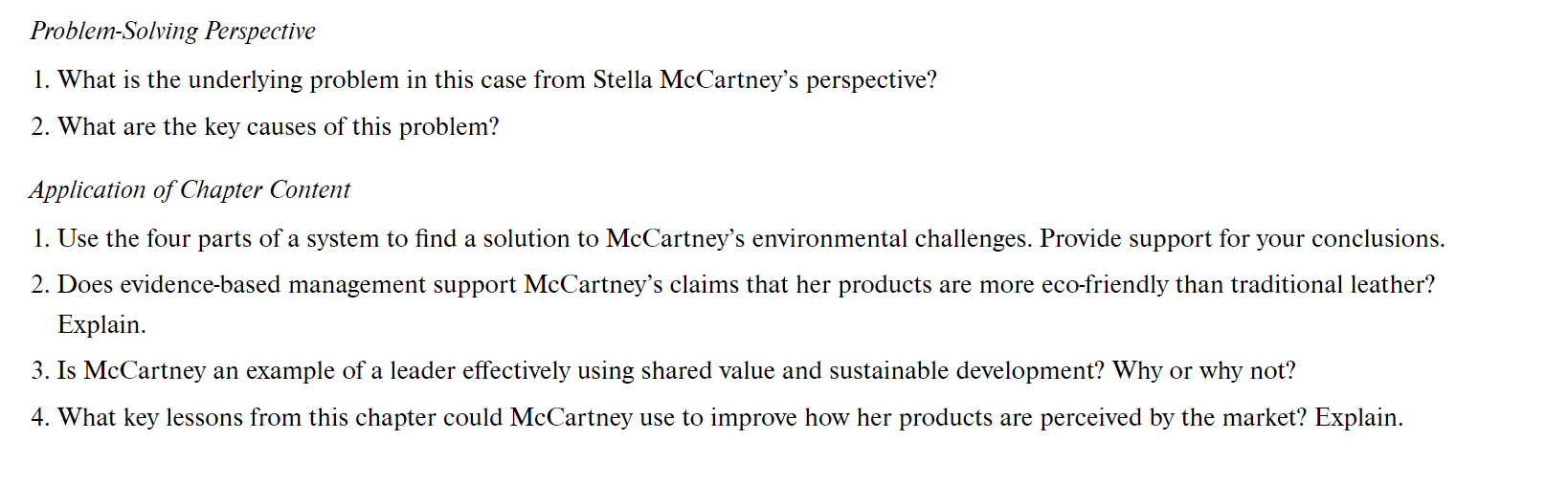 Solved Problem-Solving PerspectiveWhat is the underlying | Chegg.com