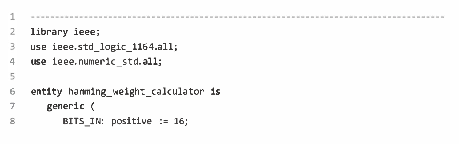 Solved Exercise 13.4. Hamming-weight calculator a) Why is | Chegg.com