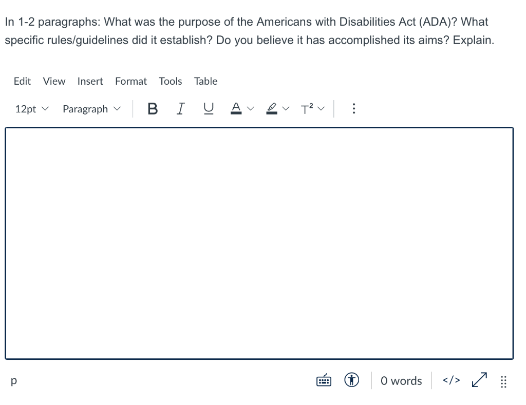 In 1-2 paragraphs: What was the purpose of the | Chegg.com