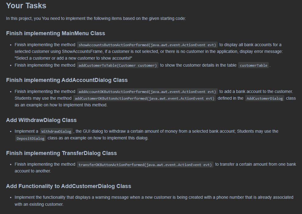 Solved import java.math.Bigdecimal; import java.util.List; | Chegg.com