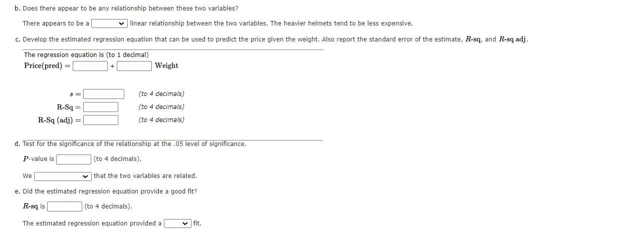 Solved b. Does there appear to be any relationship between | Chegg.com