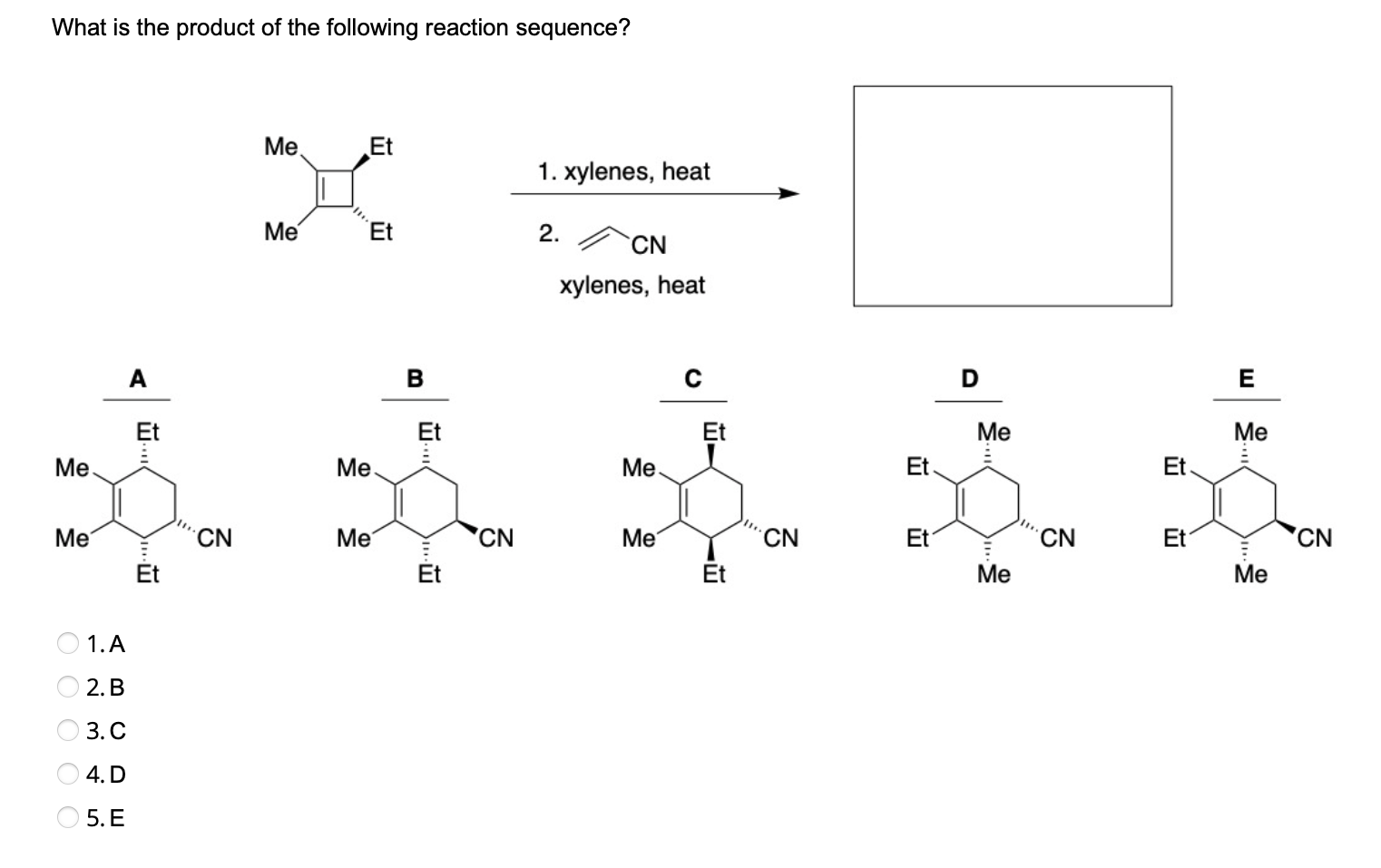 Solved Which is the correct transition state of the | Chegg.com