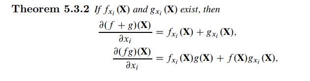 Solved Theorem 5.3.2 If fxi(X) and gxi(X) exist, then | Chegg.com