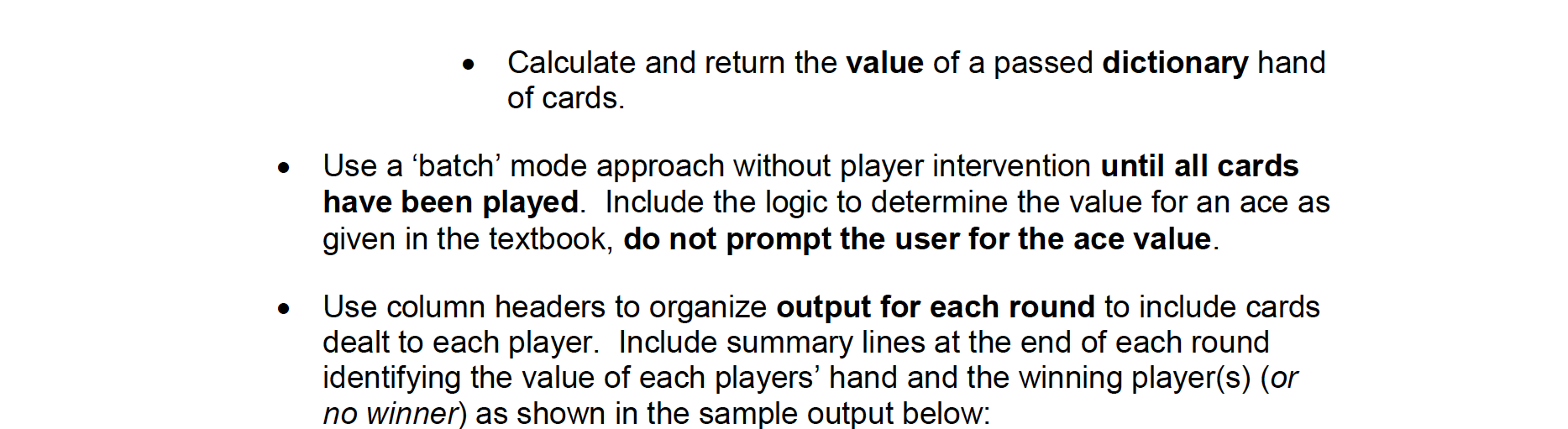Solved Blackjack Simulation (PYTHON // DO NOT CREATE A CLASS | Chegg.com