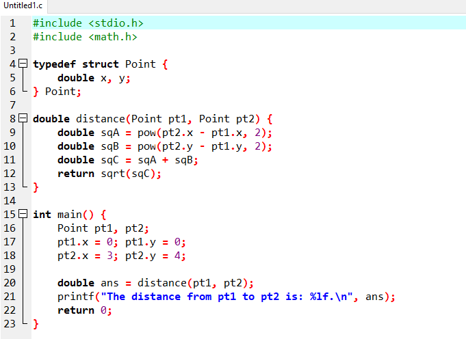 Solved What is the output of the program above? What does | Chegg.com