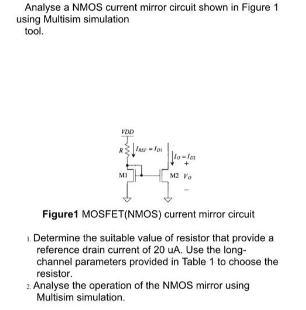 As Per The Figures Given Above A Analyse The Nmos