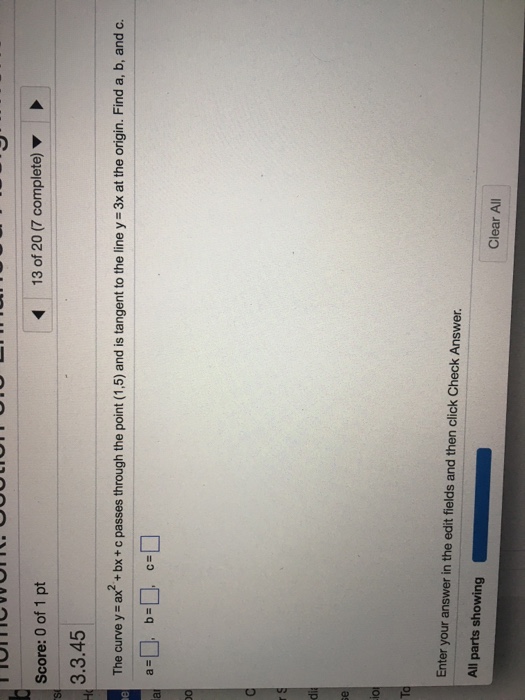 Solved Secure https://www.mathxl.com/Student/PlayerHomewo | Chegg.com