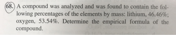Solved 32 Calculate The Number Of Moles Of The Indicated