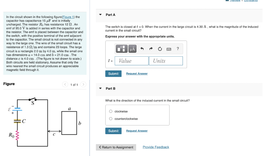 Solved Figure 1 of 1 Part B What is the direction of the | Chegg.com
