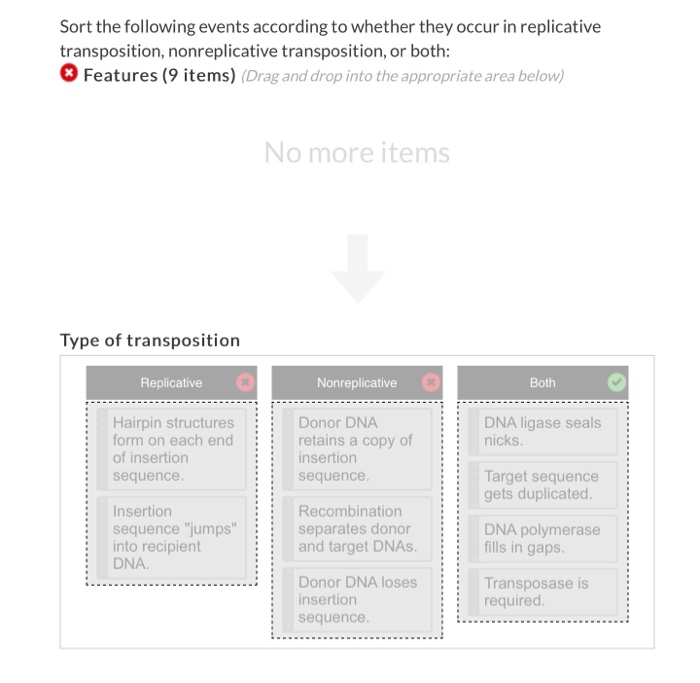 Solved Sort the following events according to whether they | Chegg.com
